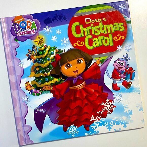 Other | Doras Christmas Carol Dora The Explorer Hard Cover Childrens ...